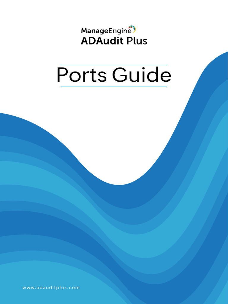 Adaudit Plus Port Guide | PDF | Port (Computer Networking ... Adaudit Plus Port Guide | PDF | Port (Computer Networking ...