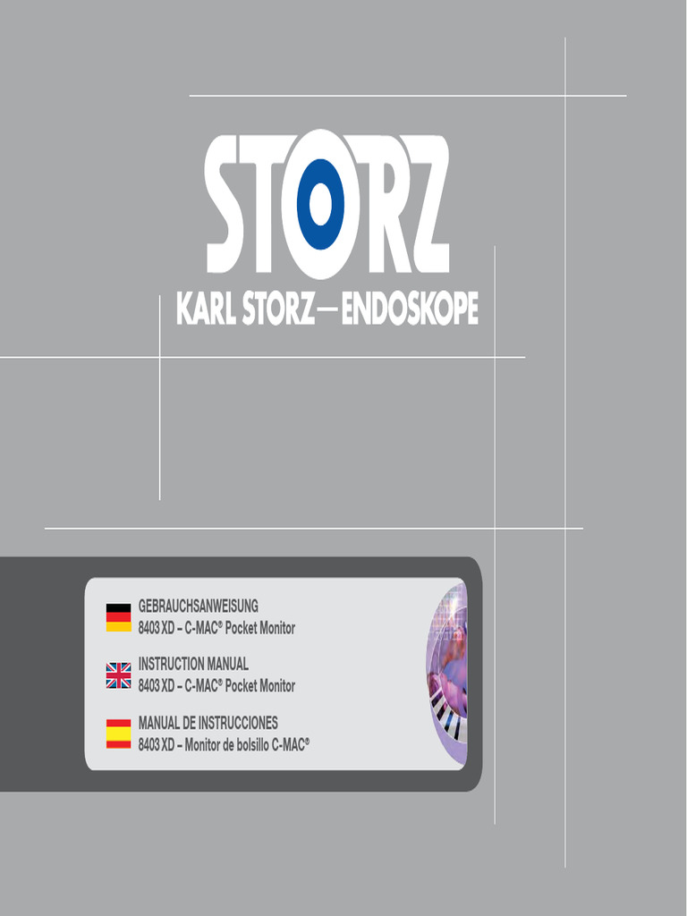 C-MAC Pocket Monitor Manual | PDF
