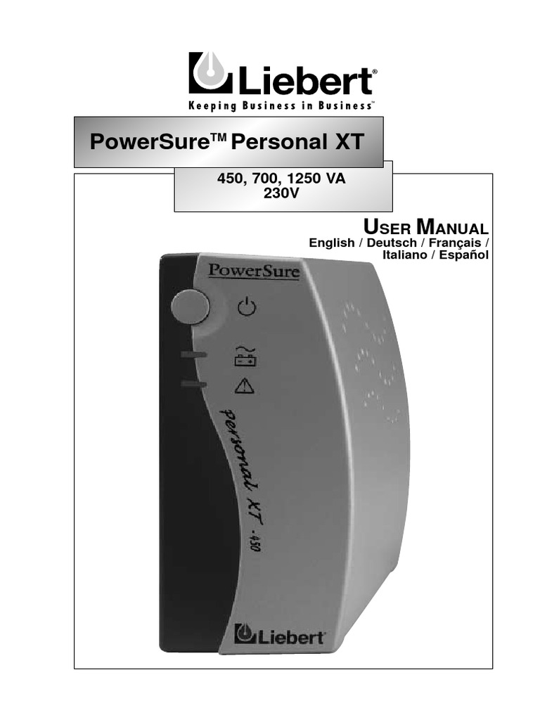 SAI Powersure - Personal - XT - 450 | PDF | Mains Electricity | Ac ...