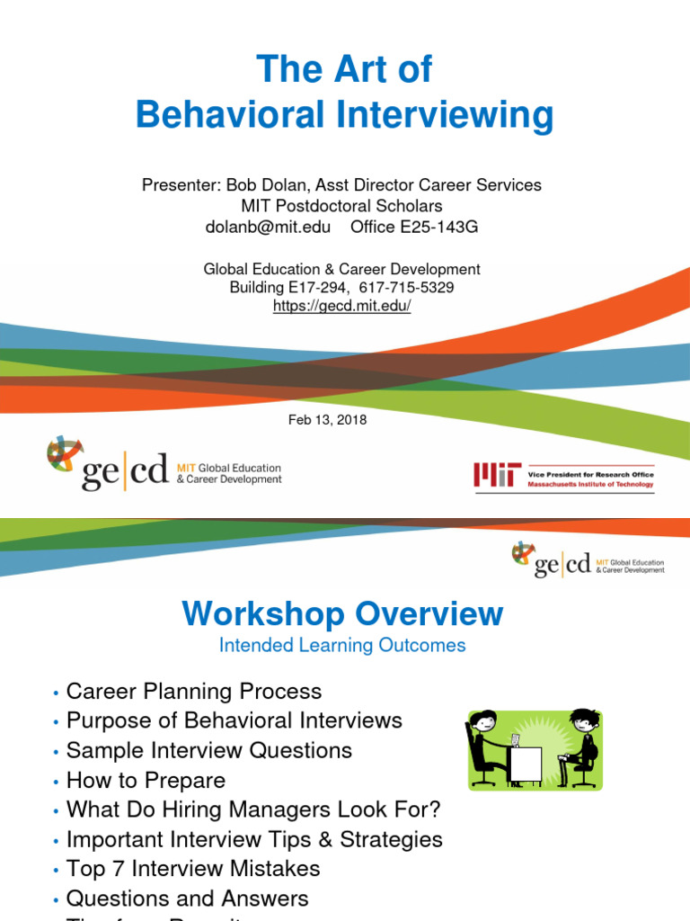 Art Behavioral Interviewing 2018 02 13 | PDF | Emotional Intelligence ...