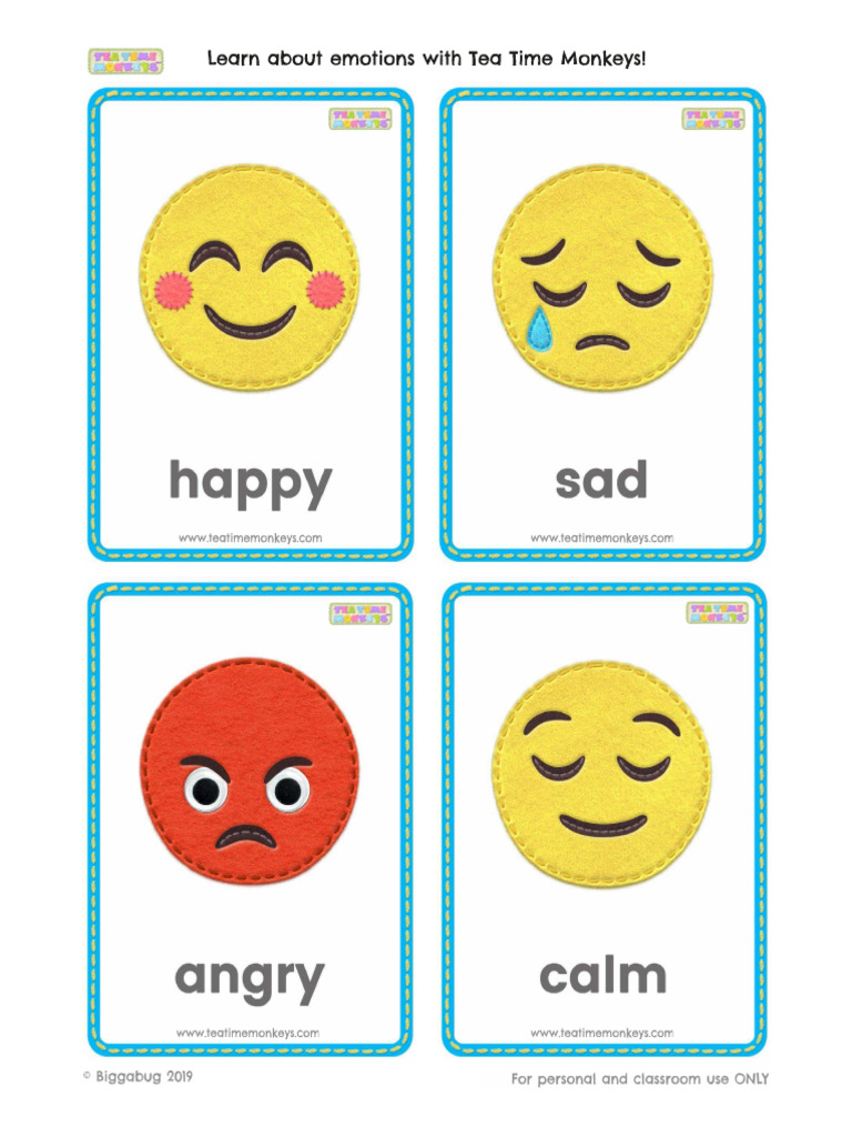 Emotions Memory 2 | PDF