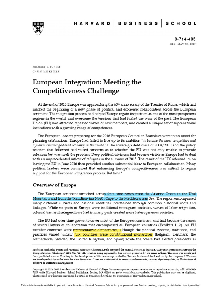 European Integration | PDF | European Union | European Economic Community
