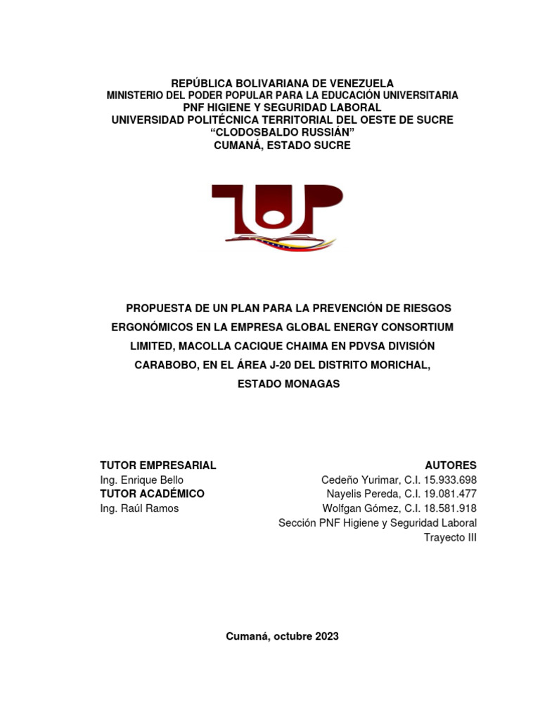 Tesis Final | PDF | Calidad (comercial) | Factores humanos y ergonomía