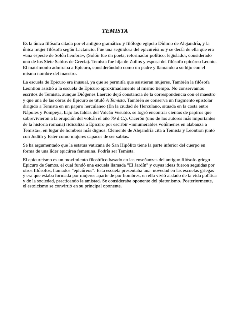 Temista | PDF