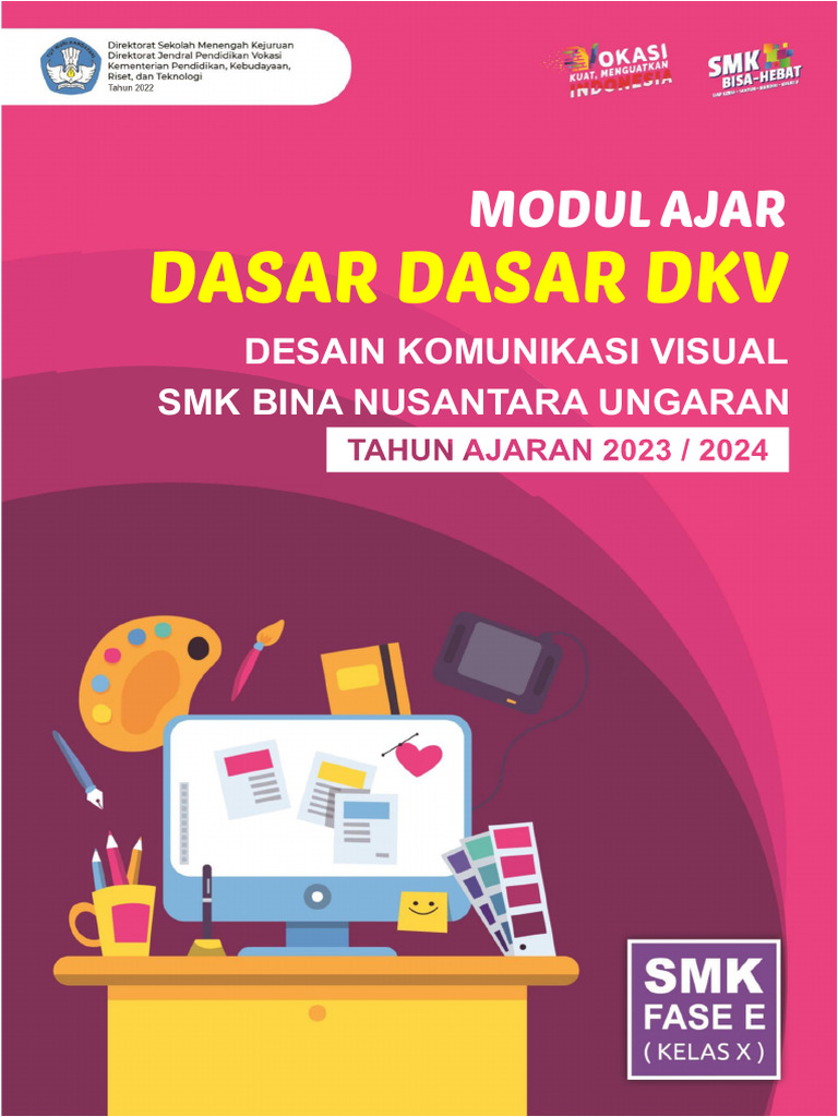 Modul Ajar (RPP) - Dasar Program Keahlian DKV | PDF | Seni