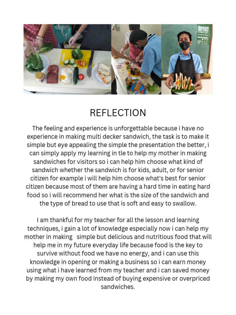 Reflection | PDF | Knowledge | Experience