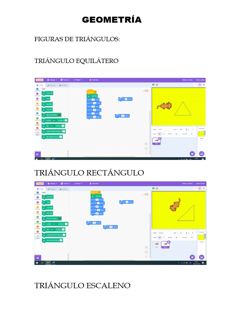 Figuras de Triángulos | PDF