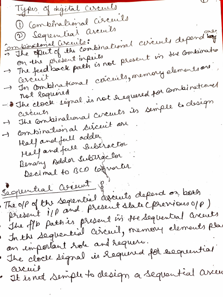 COA Notes Part1 | PDF