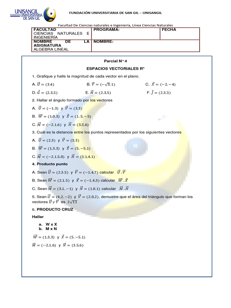 Vectores R2 y R3 | PDF | Fuerza | Vector Euclidiano