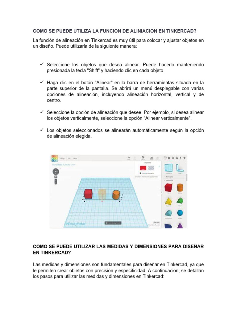 TINKERCAD | PDF | Herramientas | Informática