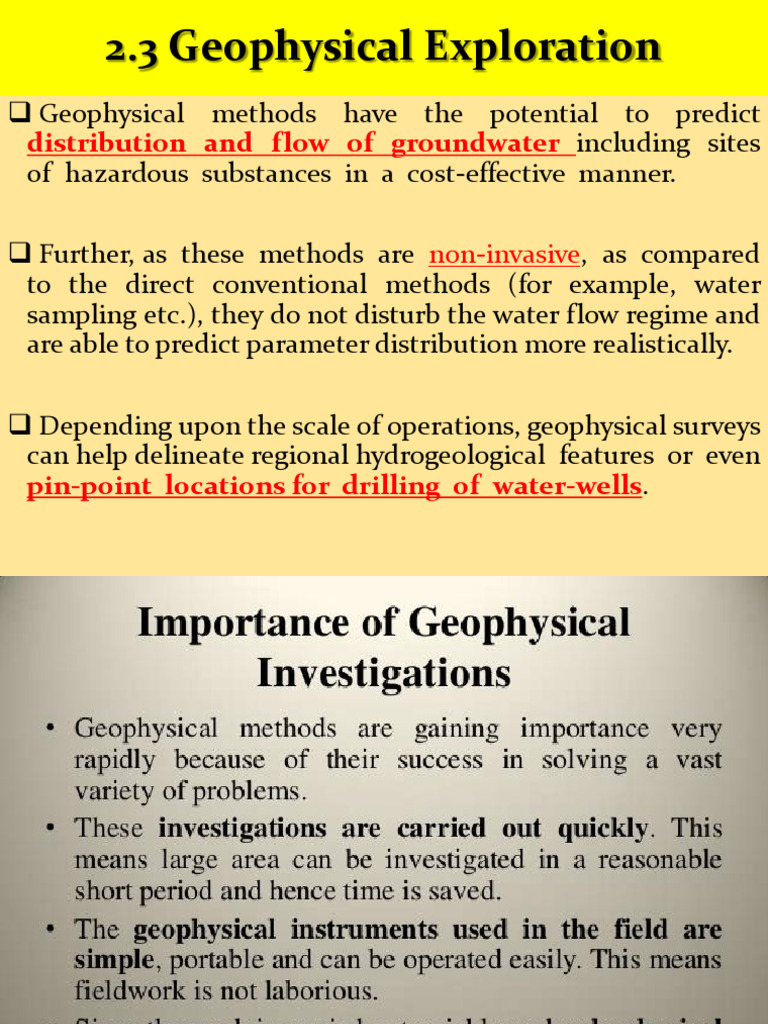 Geophysical Exploration | PDF | Geophysics | Earth Sciences