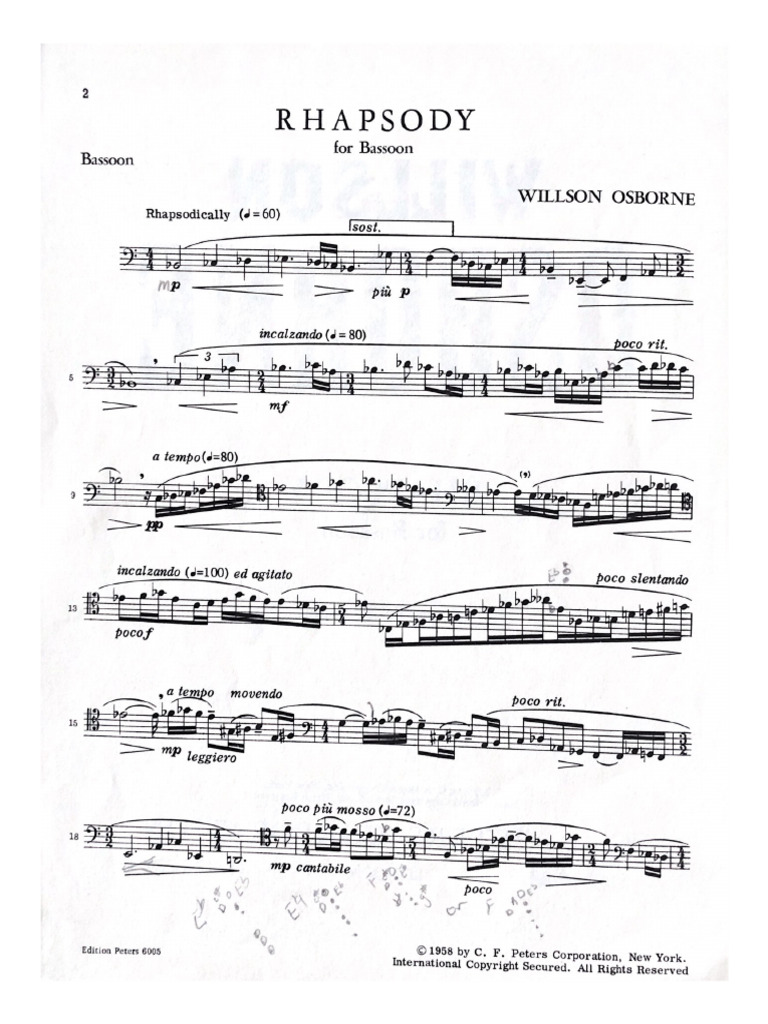 Osborne Rhapsody | PDF