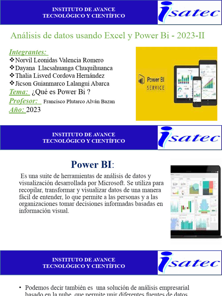 POWER BI | PDF | Software de la aplicacion | Aplicación movil