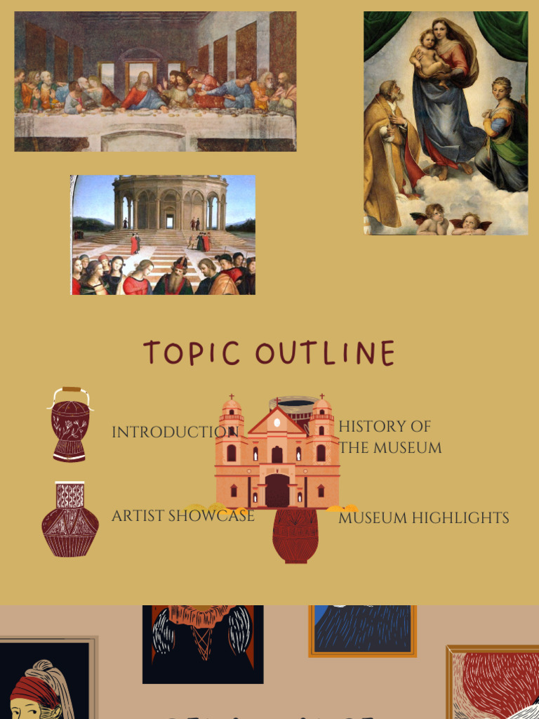 Colorful Vintage Illustrative Virtual Museum Presentation | PDF ...