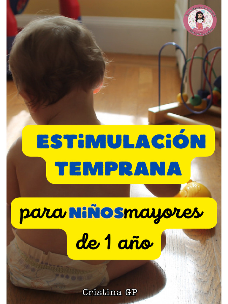 Cuaderno de Estimulación Temprana 1-3 Años | PDF