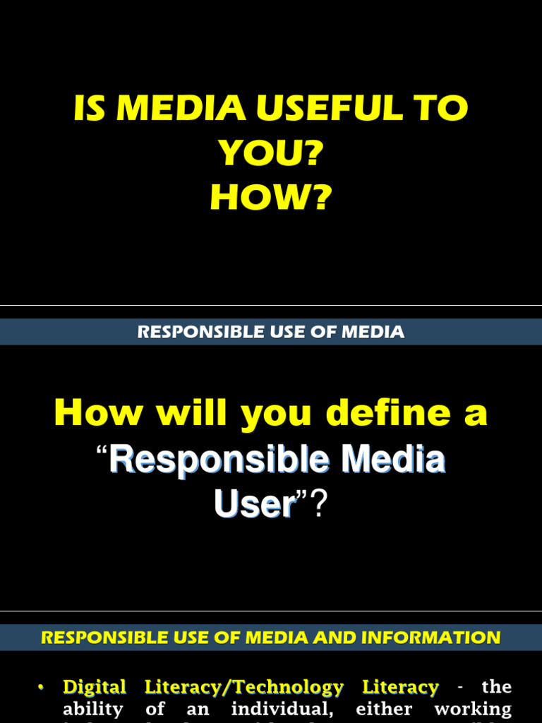 MIL Week-3 | PDF | Privacy | Information