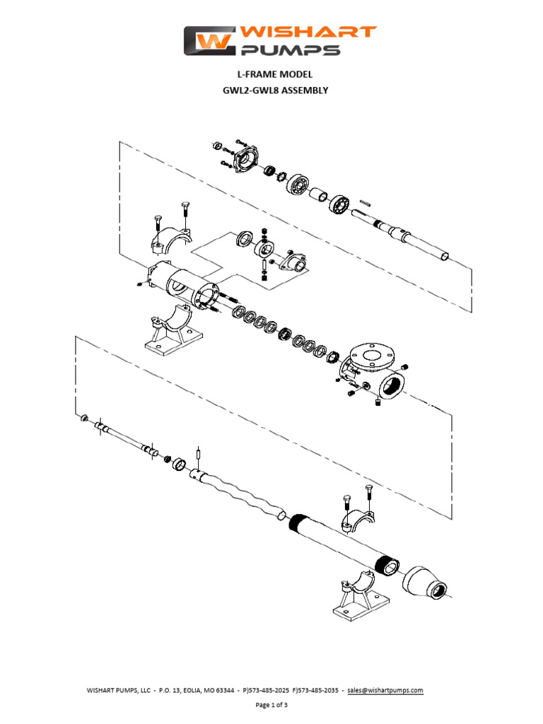 GWL Parts Assembly | PDF | Equipment | Mechanical Engineering