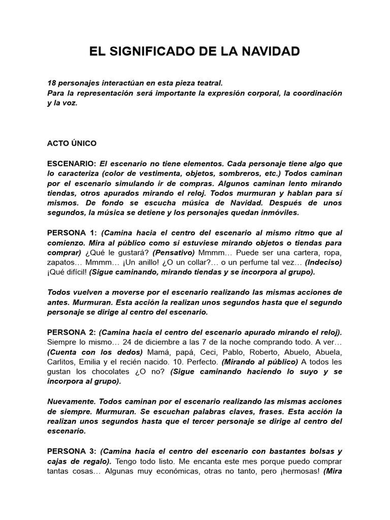 El Significado de La Navidad | PDF | Amor | Navidad