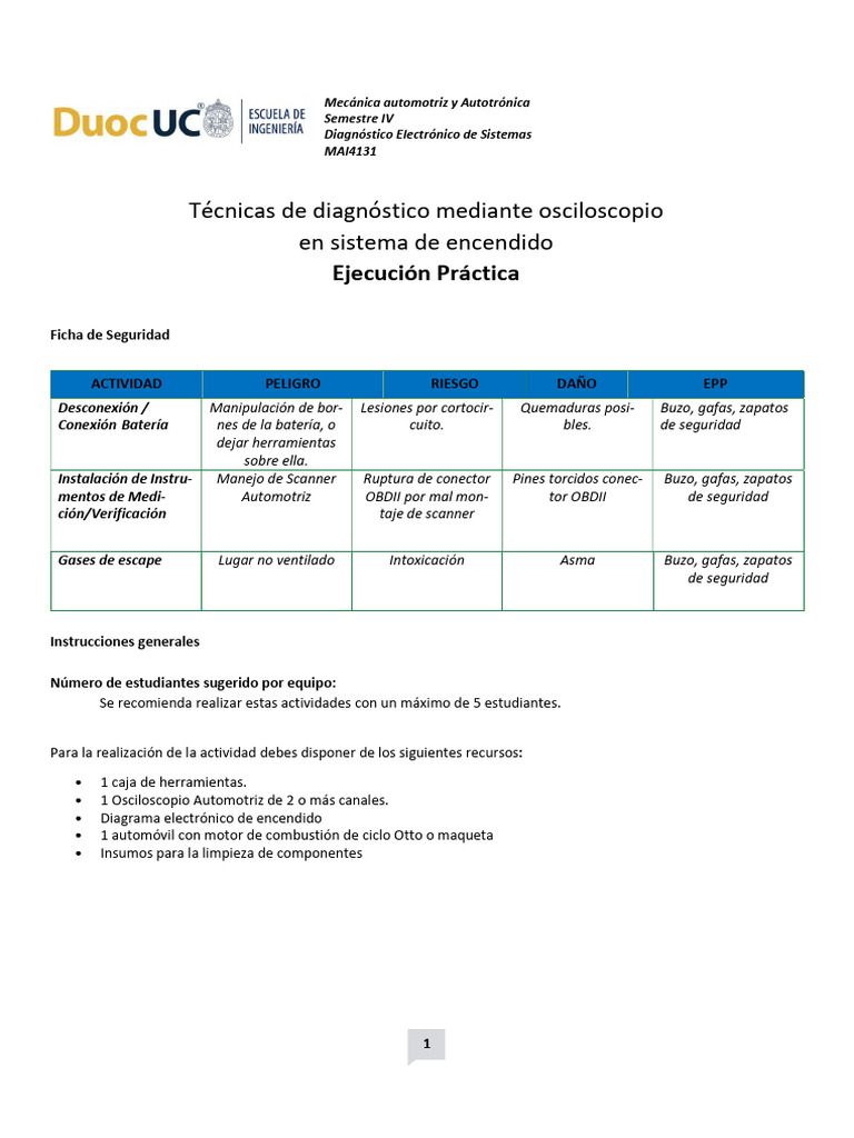 3.1.3 Ejecución Práctica | PDF | Electrónica | Inductor
