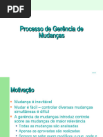 Modelo de GMUD: Estrutura e Aprovações | PDF
