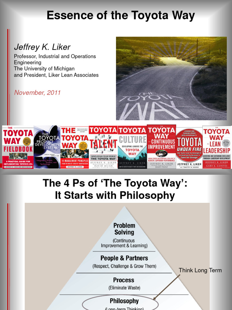 A-Toyota Way 4Ps | PDF | Lean Manufacturing | Business Process