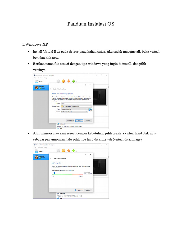 Panduan Instalasi OS-1 | PDF | Komputer