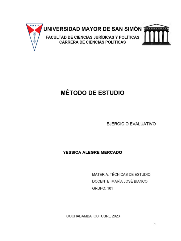 Ejercicio Integrador | PDF | Memoria | Procesos mentales