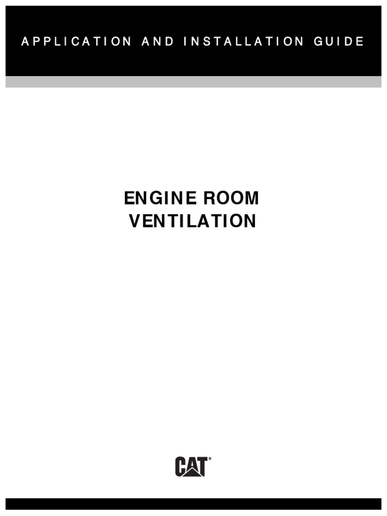 Genset Ventilation | PDF | Ventilation (Architecture) | Duct (Flow)