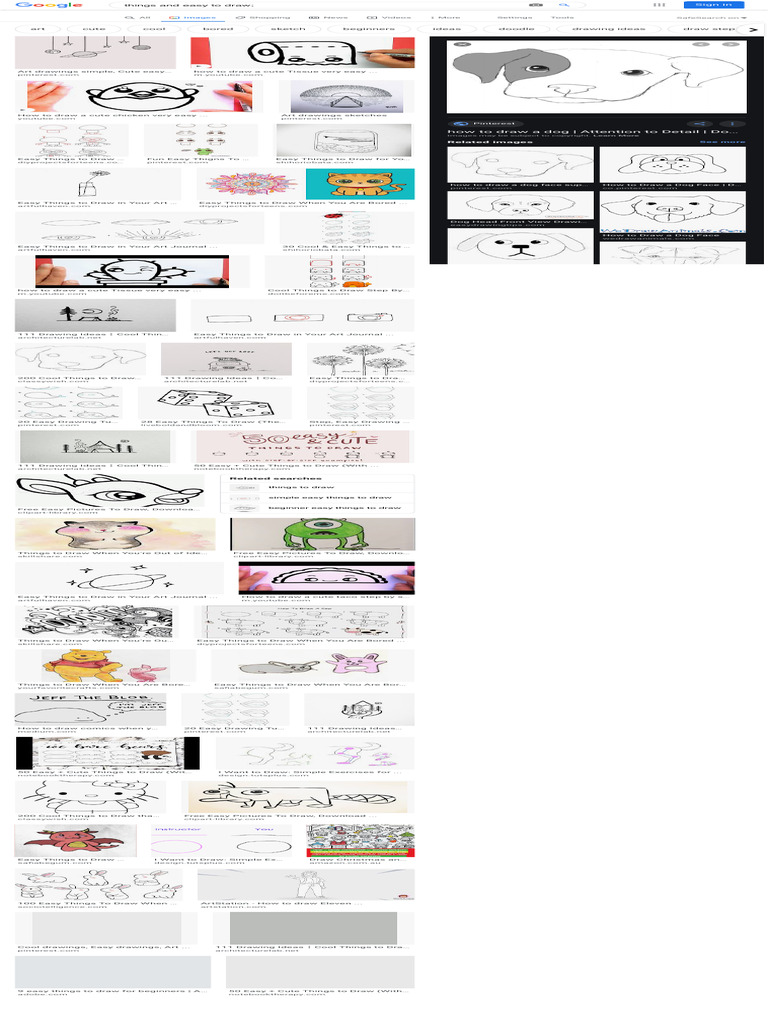 Things and Easy To Draw - Google Search | PDF