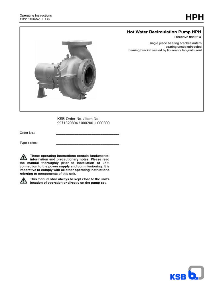 Manual | PDF | Pump | Bearing (Mechanical)