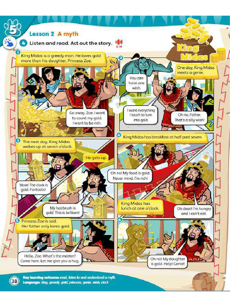 Daily Routines and Time Comic | PDF