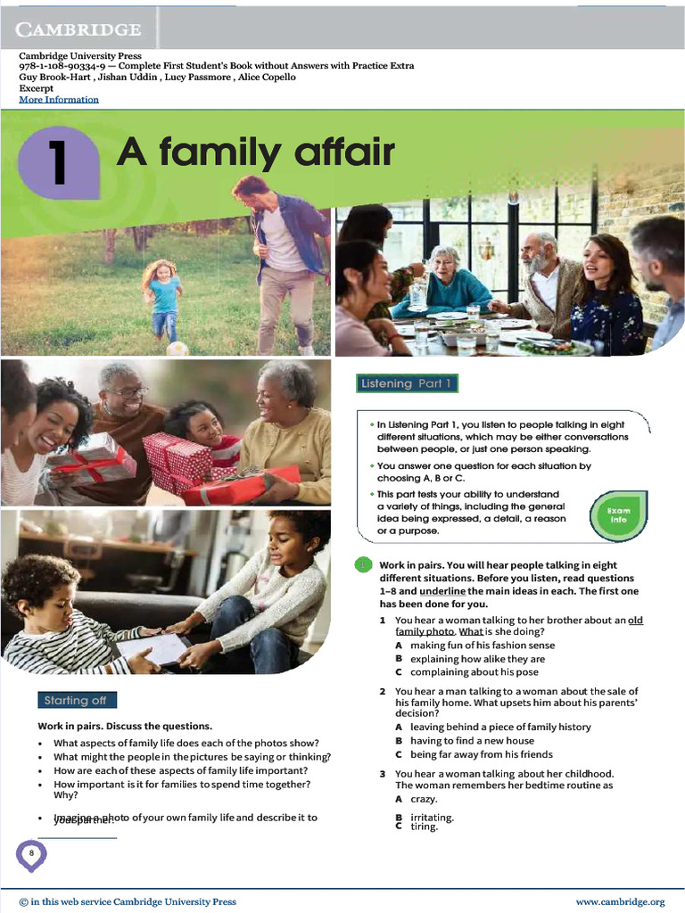 Complete First 3rd Edition Sample | PDF