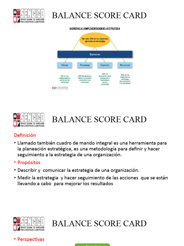 Balance Score Card | PDF