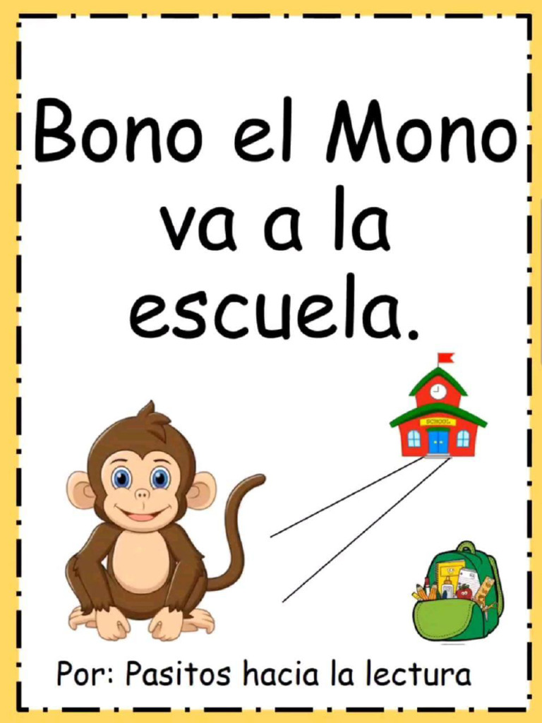 Bono Mono Va A La Escuela 1 | PDF