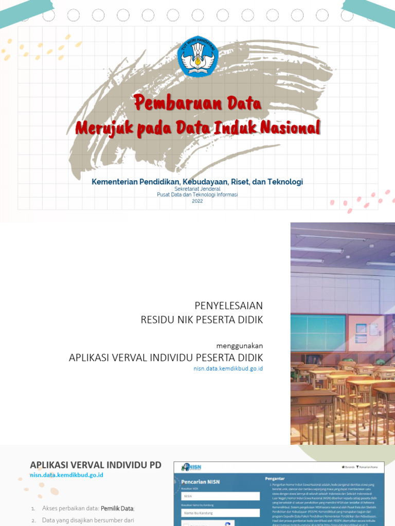 Tata Cara Verval Individu Peserta Didik | PDF