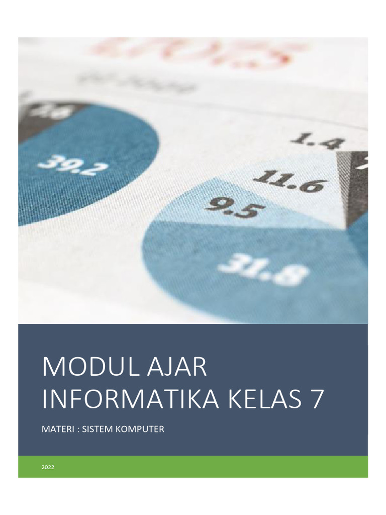 Modul Ajar Informatika Kelas 7: Materi: Sistem Komputer | PDF | Karier ...