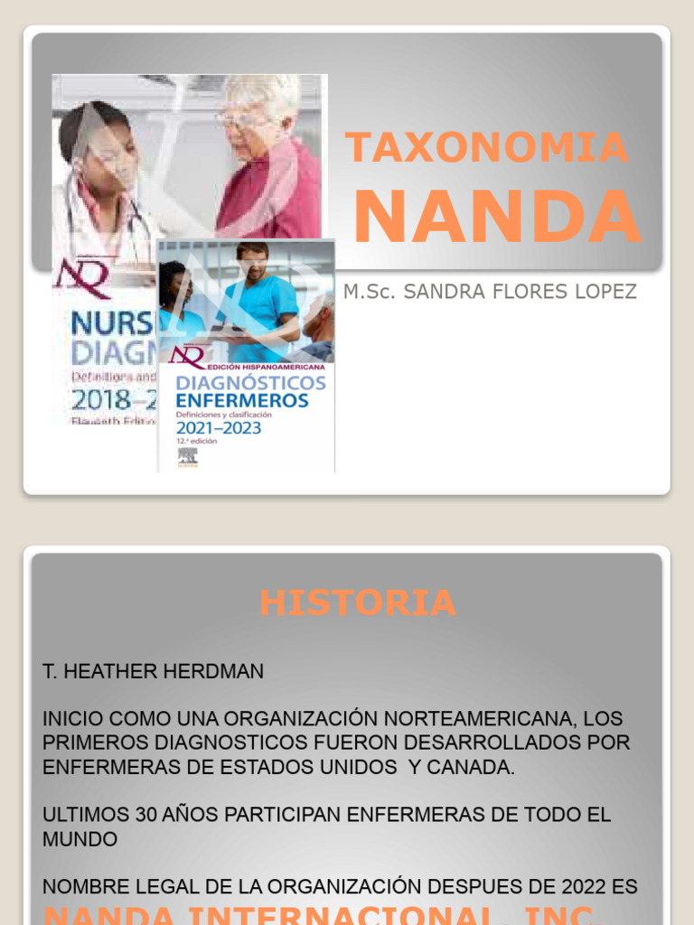 Libro Nanda 2021 | PDF | Enfermería | Enfermedades y trastornos