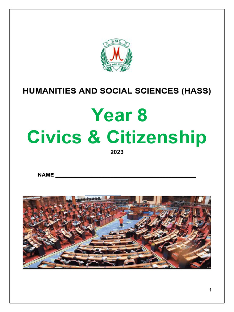 Year 8 Civics Citizenship 2023 | PDF | Citizenship | Racism