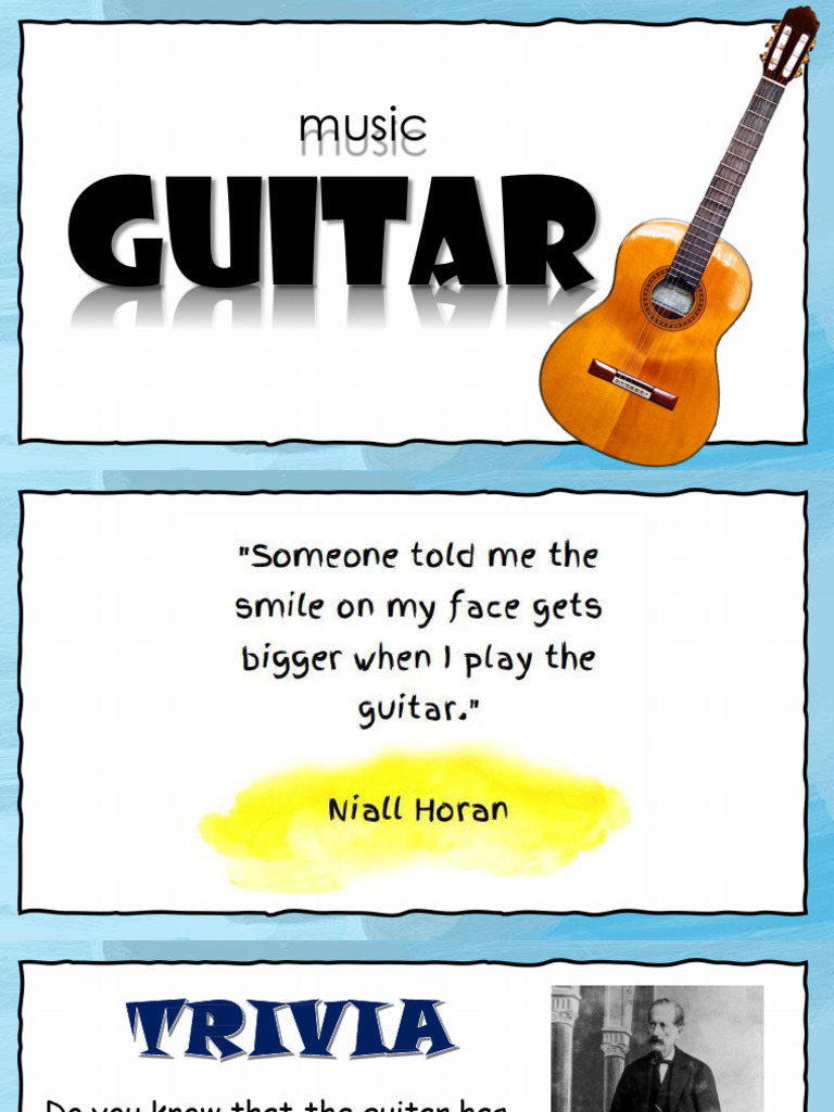 Music Lesson 3 The Guitar | PDF