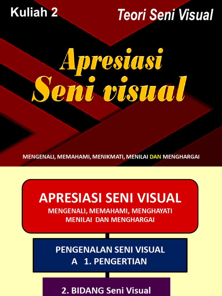 Kuliah 2 Pengenalan Seni Visual | PDF