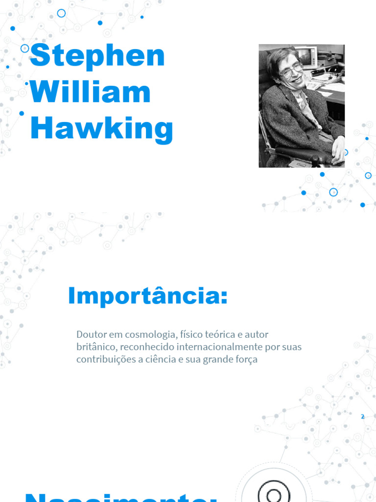 Stephen William Hawking PDF | PDF | Stephen Hawking | Science