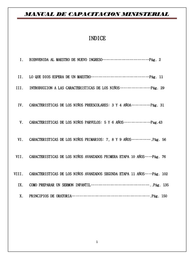 Manual de Capacitacion | PDF | Cristo (título) | Pecado