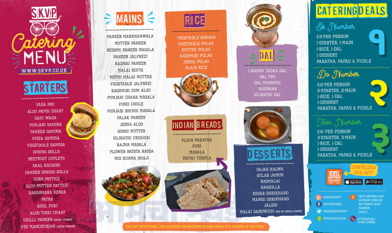 SKVP CATERING MENU Feb 2023 | PDF