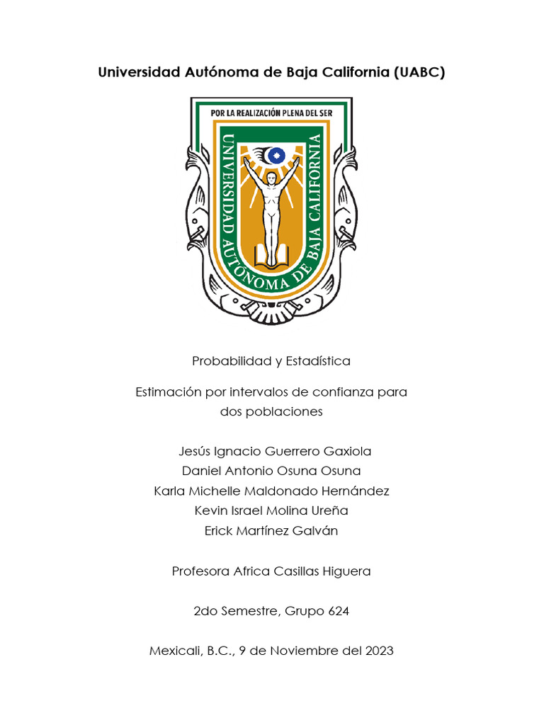 Expo Proba | PDF | Intervalo de confianza | Desviación Estándar