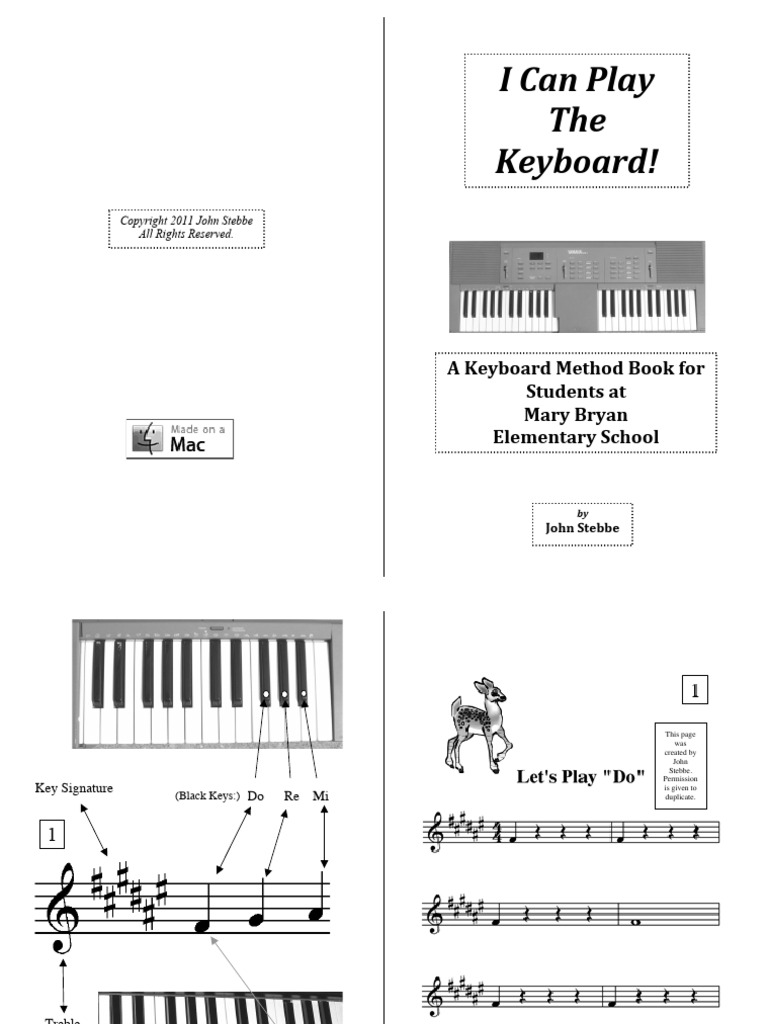 John Stebbe Keyboard Book 2020 | PDF | Clef | Musical Techniques
