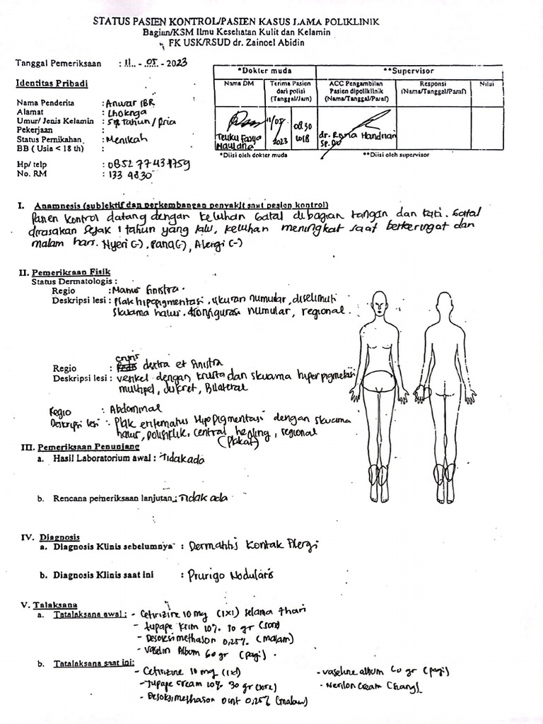 Anwar IBR - Prurigo Nodularis | PDF
