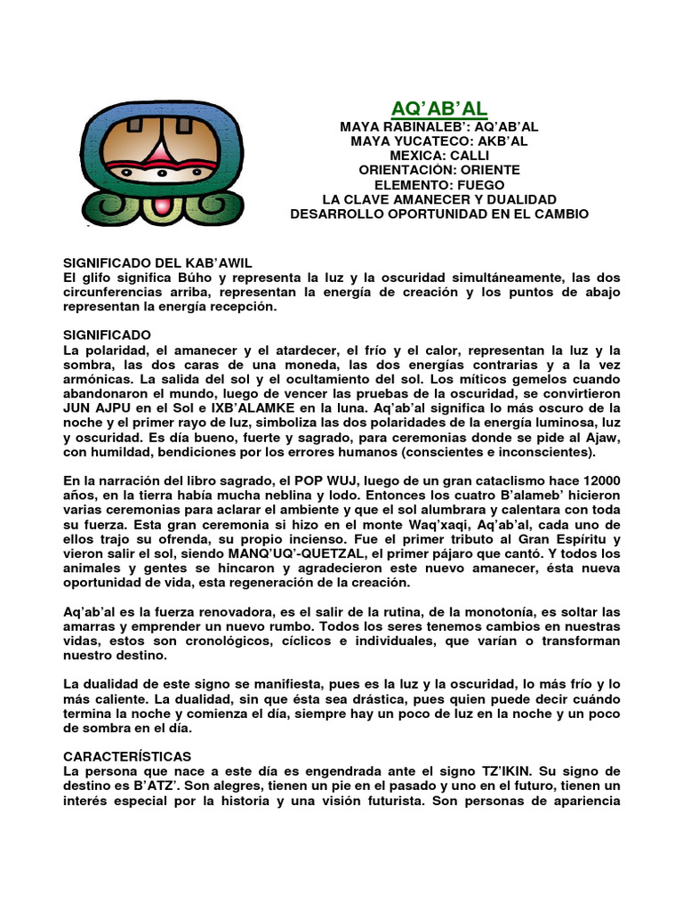 NAWAL AQ´AB´AL | PDF