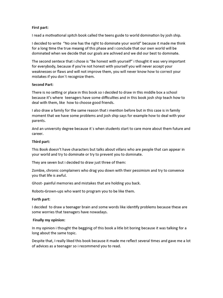 Insights From Teens Guide To Domination Pdf