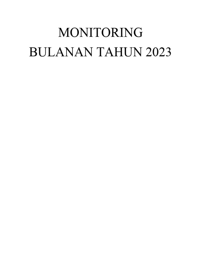 Monitoring Evaluasi Indikator Mutu | PDF