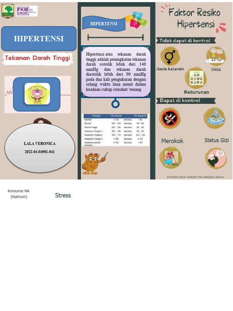 Leaflet Hipertensi Lala Veronica | PDF